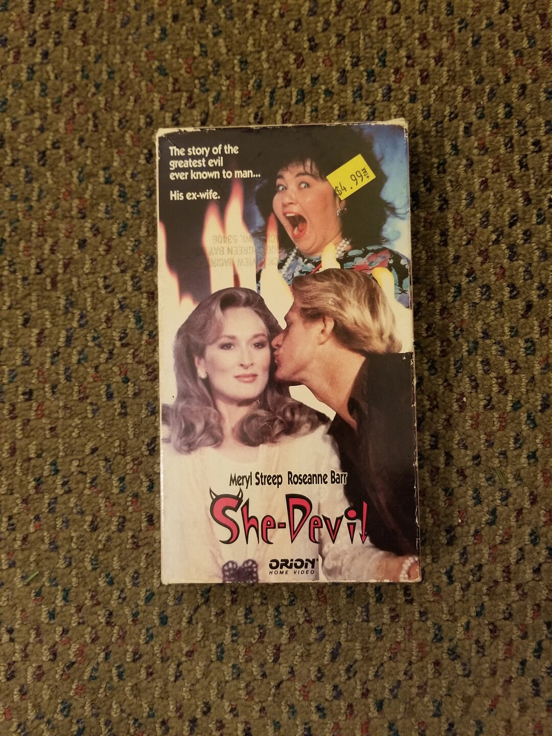 She Devil VHS Tape - Etsy