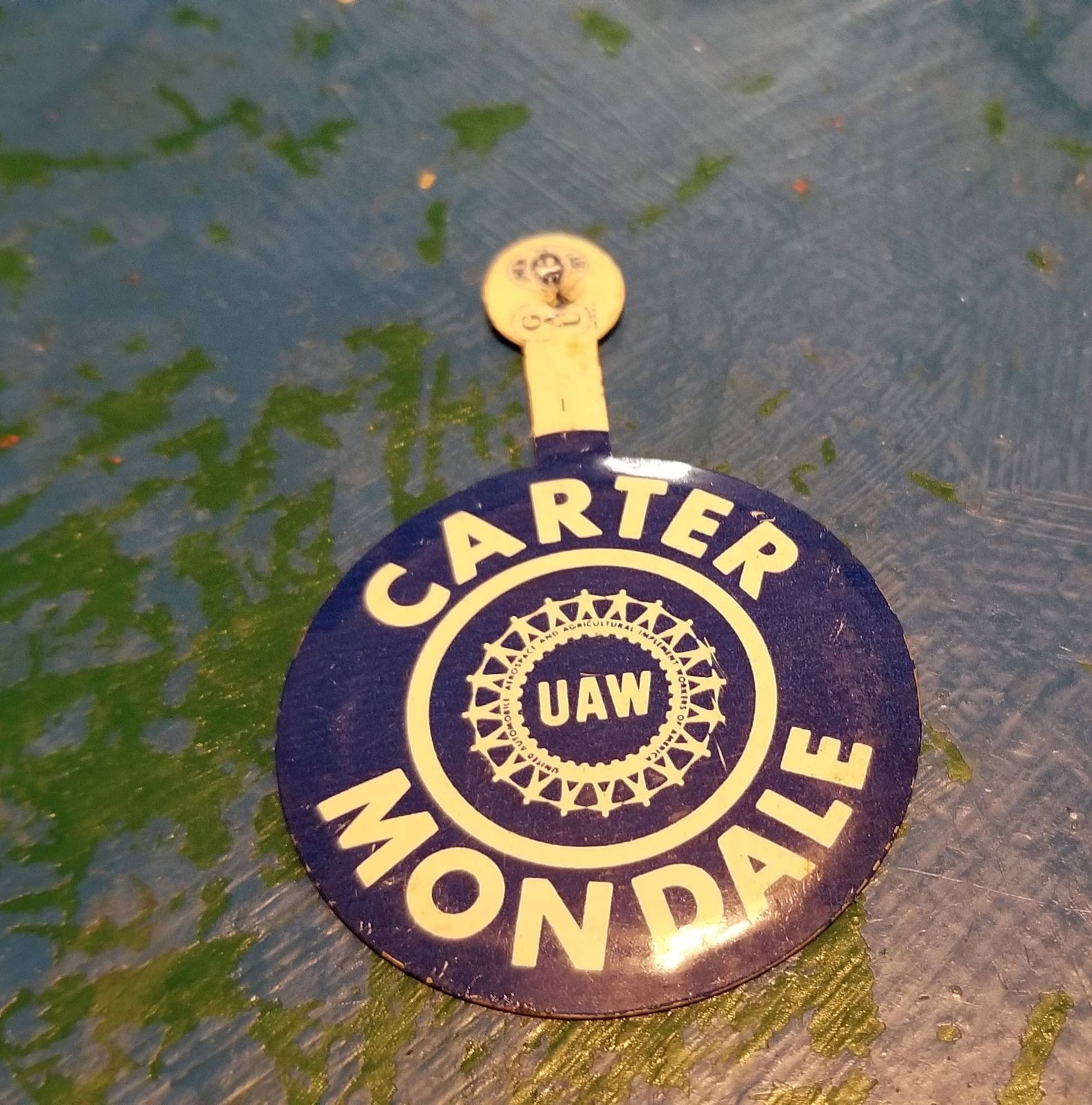 Vintage Carter Mondale Campaign Button - Etsy