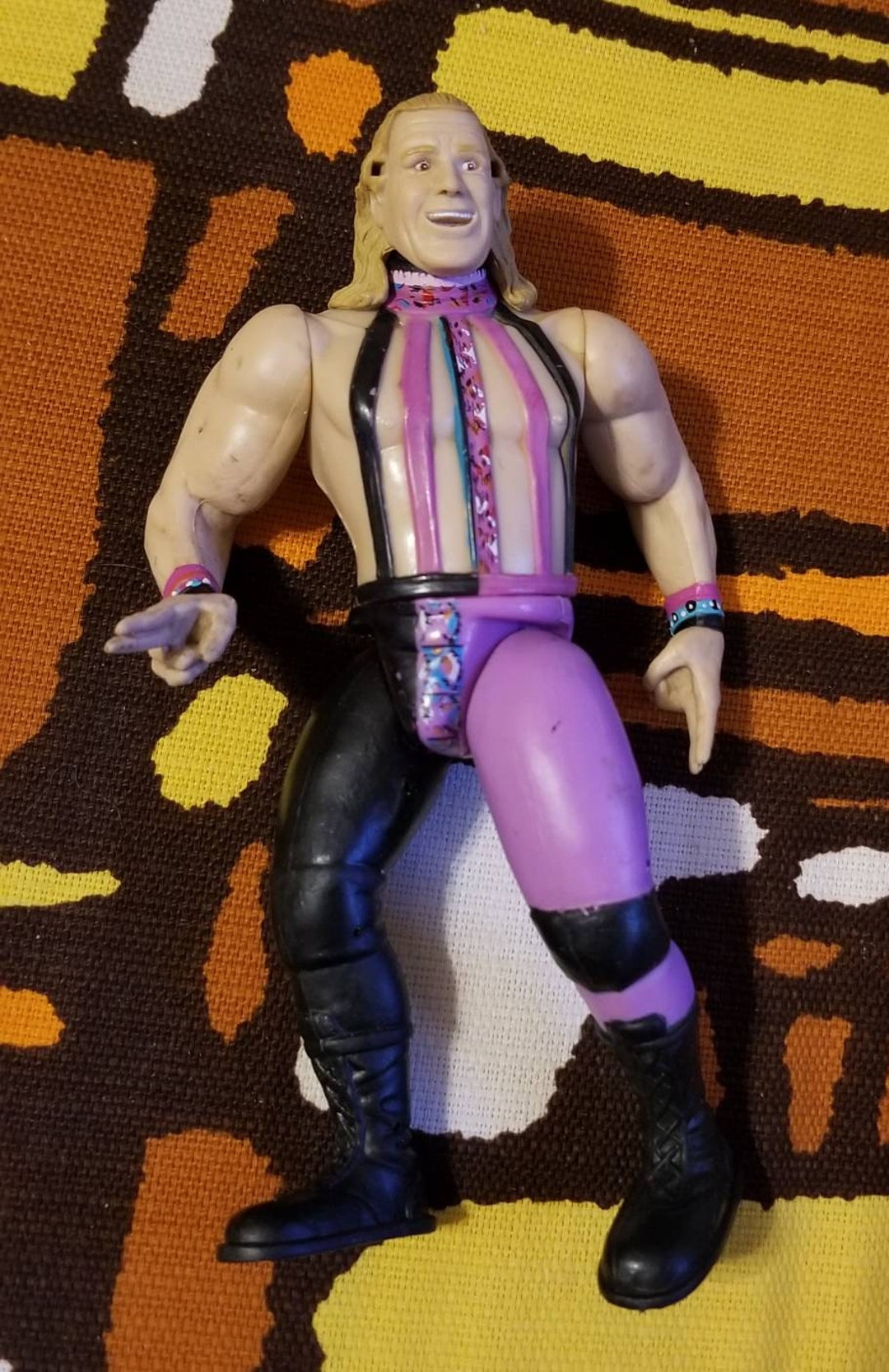 WWF Jakks Superstars Series 6 double J Jeff Jarrett BCA Figure 1998 ...