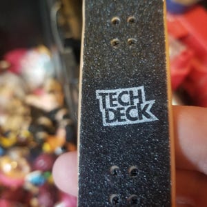 Vintage Tech Deck Finger Board - Etsy