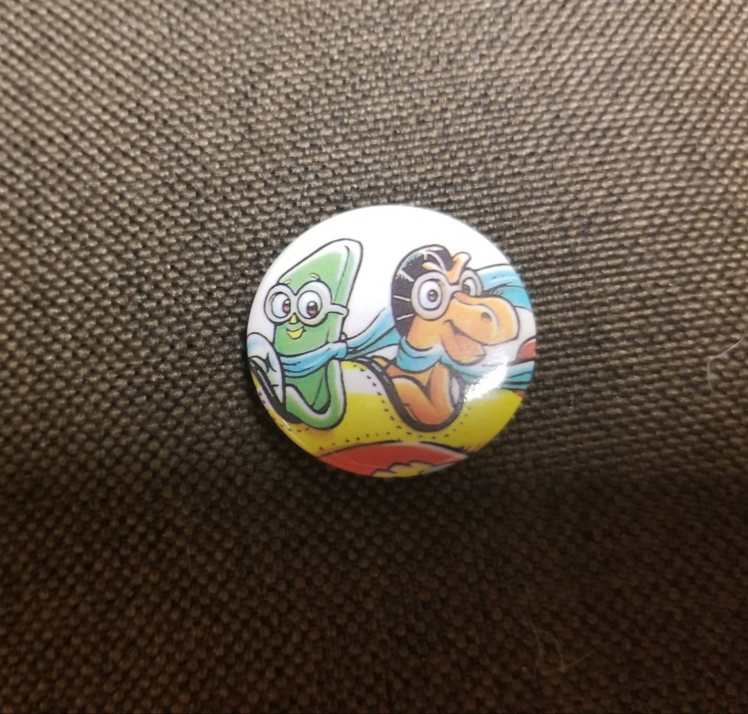 Vintage Gumby and Pokey Pin - Etsy