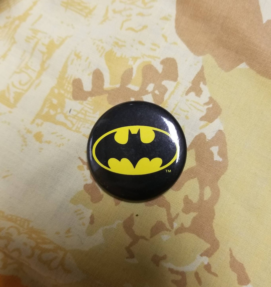 Vintage Batman Pinback Button - Etsy