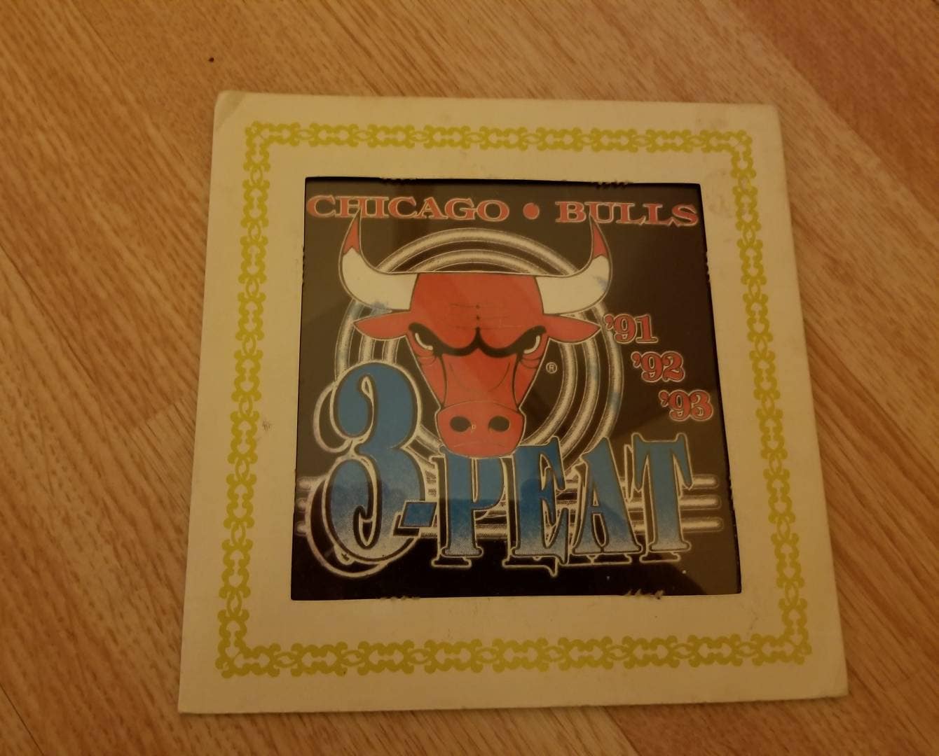 Chicago Bulls 3 Peat Logo