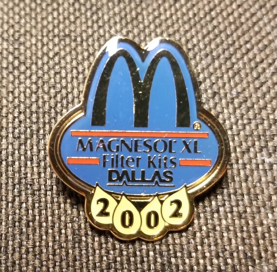 Vintage Mcdonald's Dallas Magnesol XL Filter Kits Enamel | Etsy