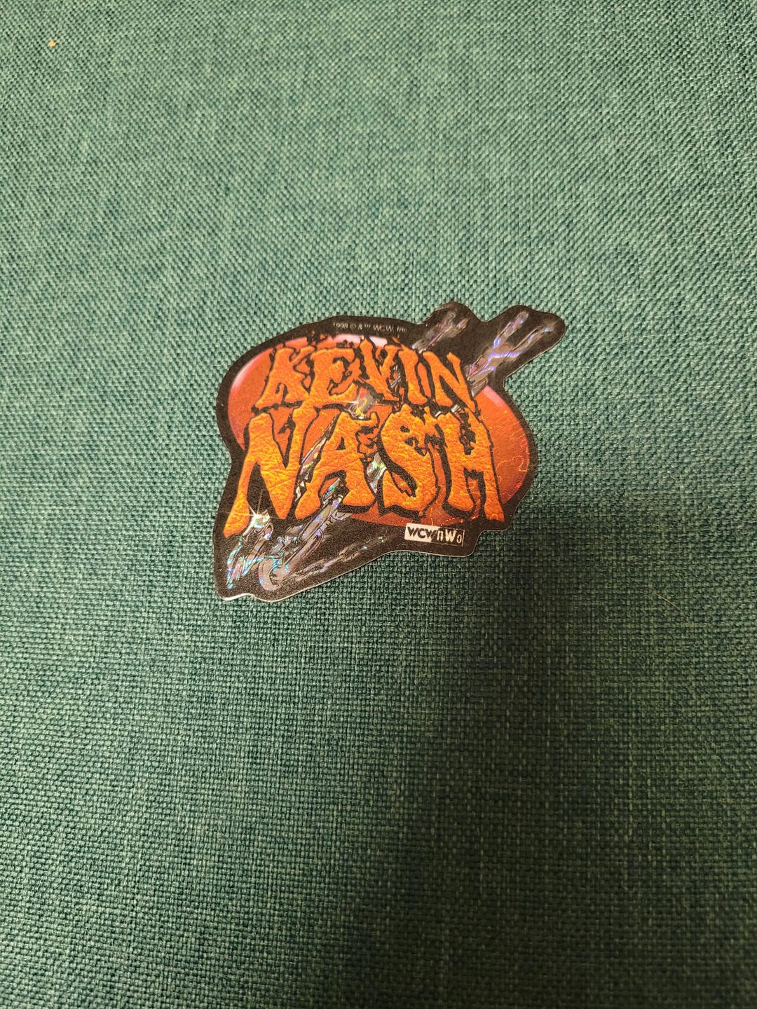 Vintage 1990s WCW NWO Kevin Nash Sticker - Etsy