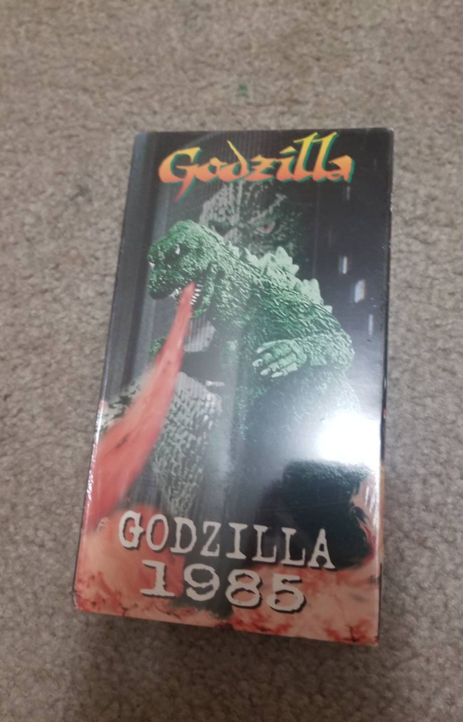 Godzilla 1985 SEALED VHS Tape - Etsy