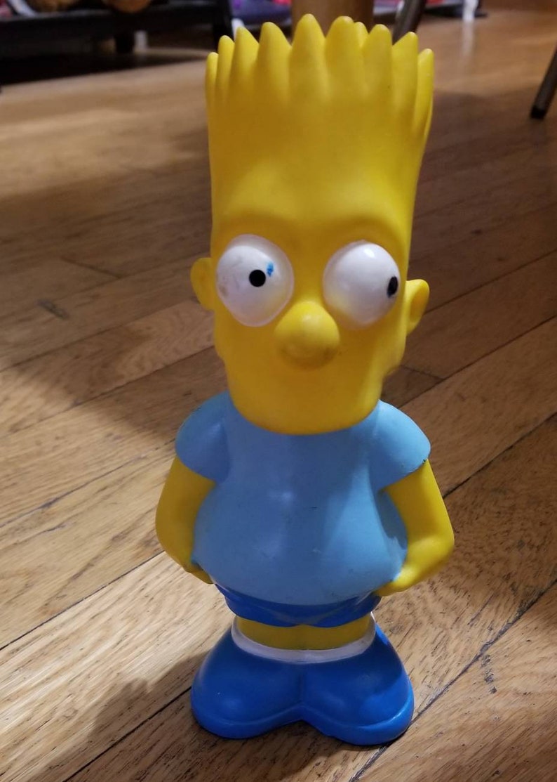 Vintage 1990s Bart Simpson Bank - Etsy
