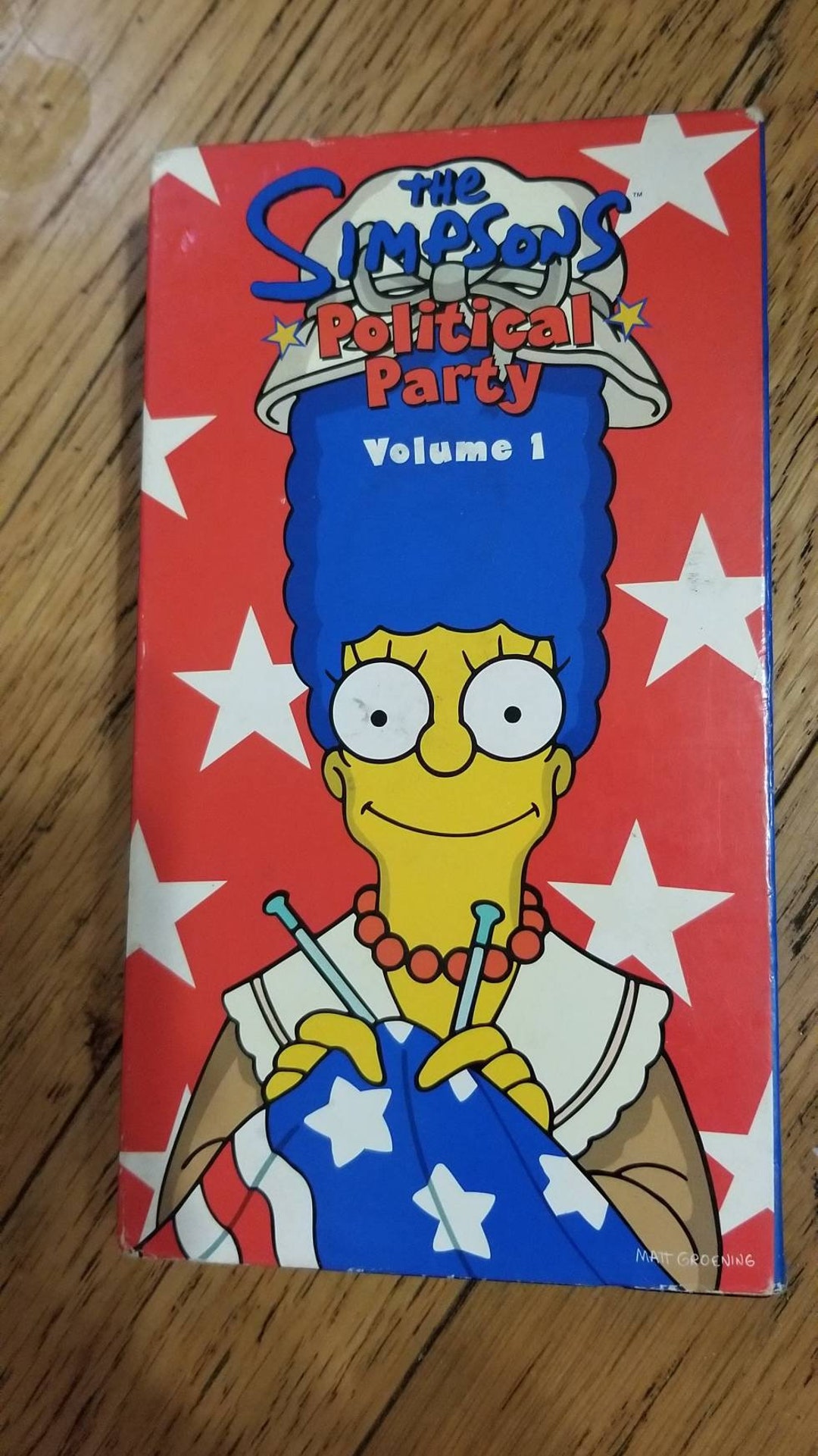 The Simpsons Political Party Volume 1 VHS Tape - Etsy