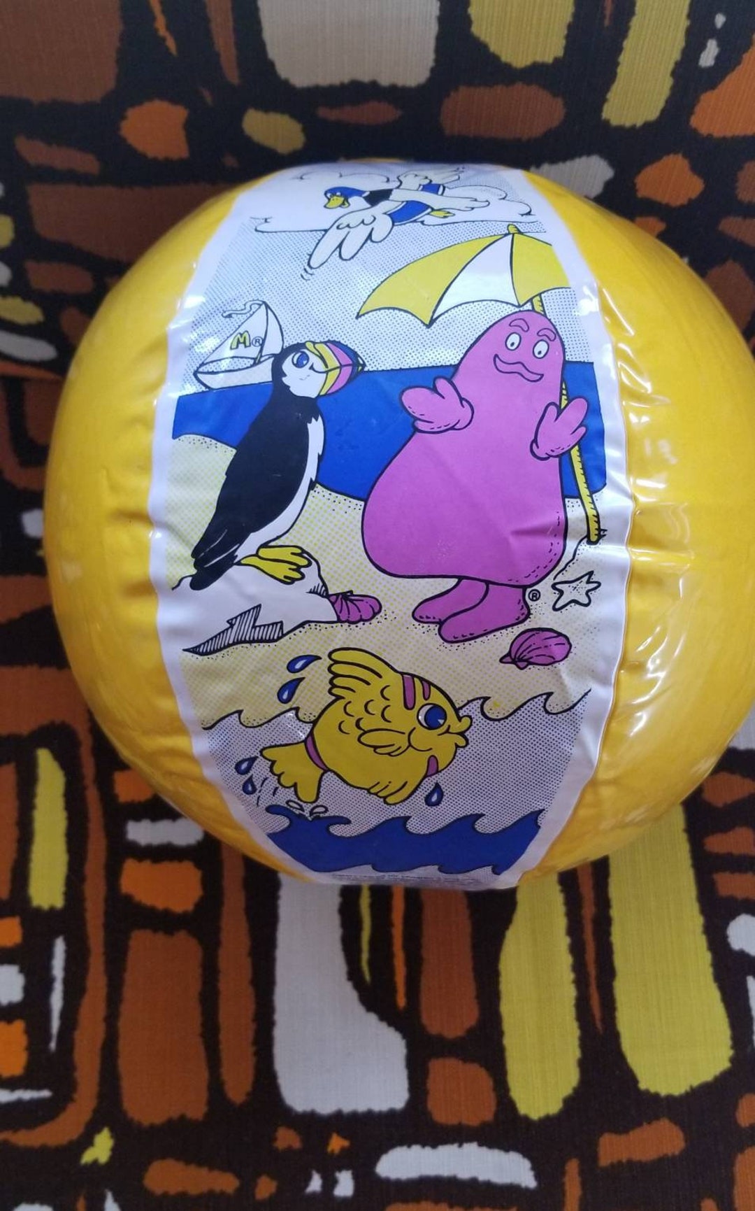 Vintage 1986 Mcdonalds Beach Ball - Etsy