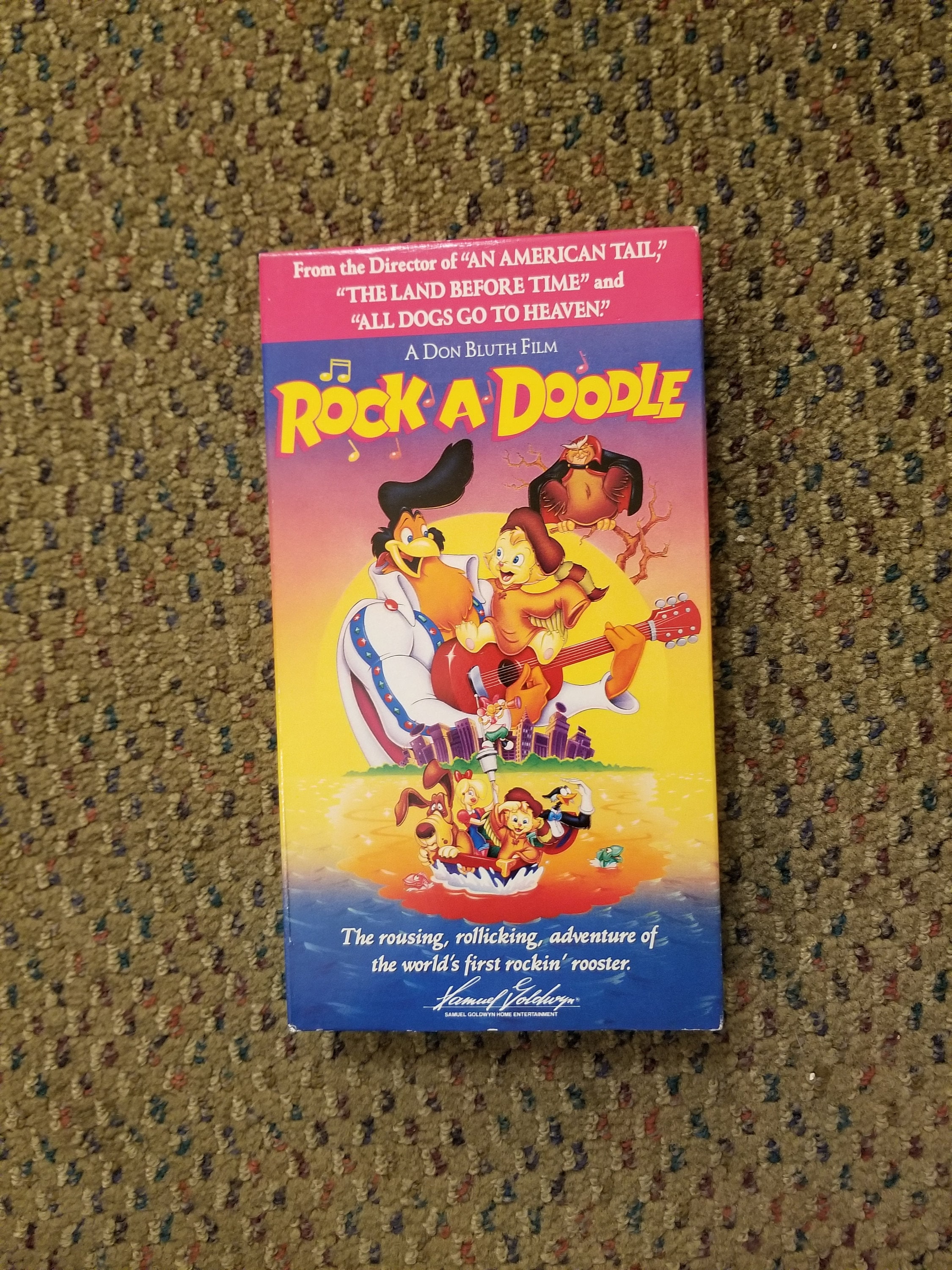 Rock A Doodle VHS Tape - Etsy