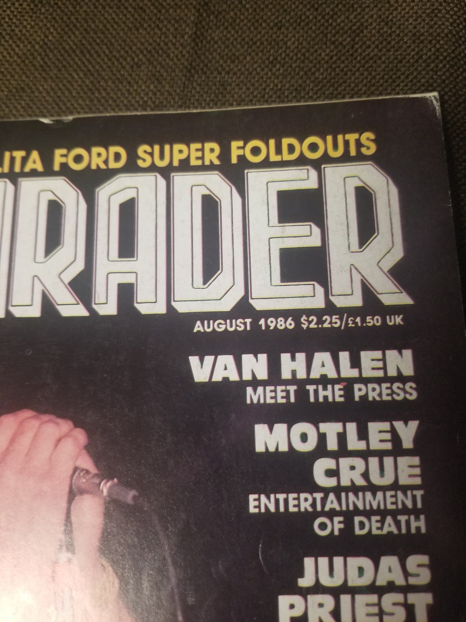 Hit Parader August 1986 Led Zeppelin Cover - Etsy