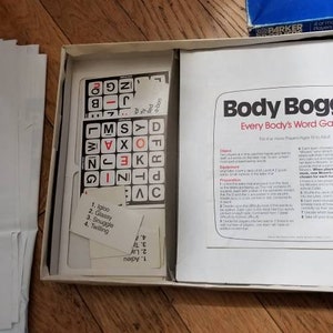 Vintage Body Boggle Game - Etsy
