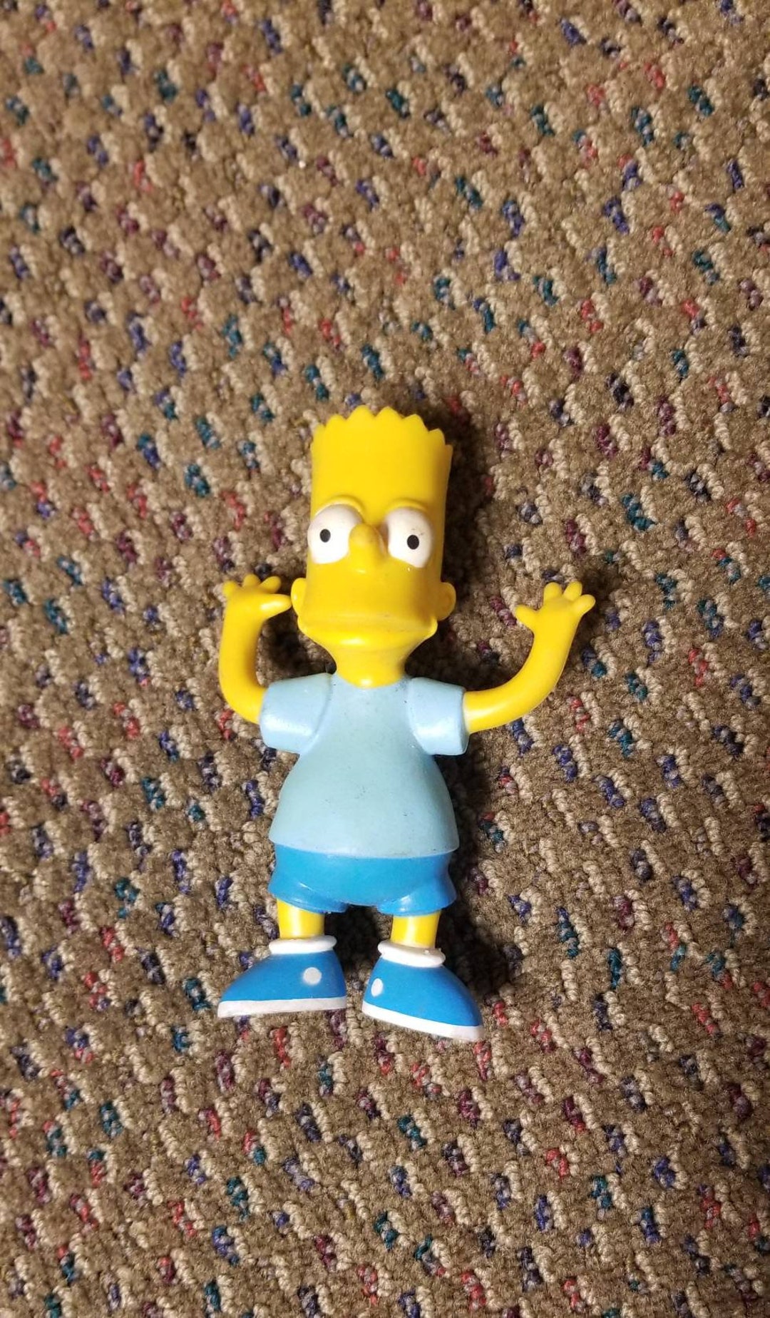 Vintage Bart Simpson PVC Figure - Etsy