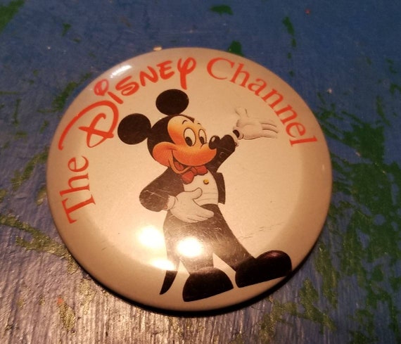 Vintage 1980s the Disney Channel Promotional Pin - Etsy