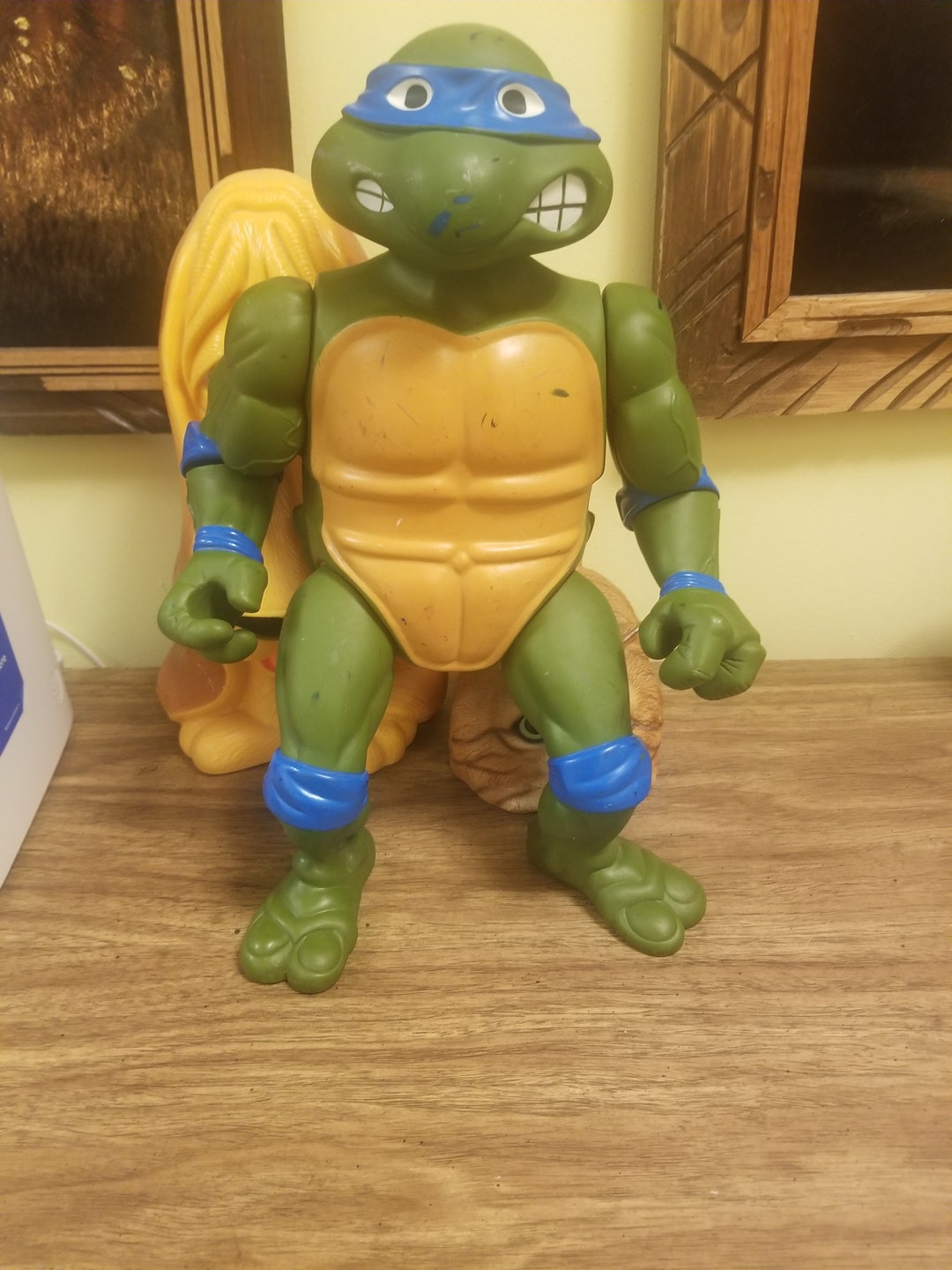 Teenage Mutant Ninja Turtles Large Leonardo 13 Inches Mirage Studio - Etsy