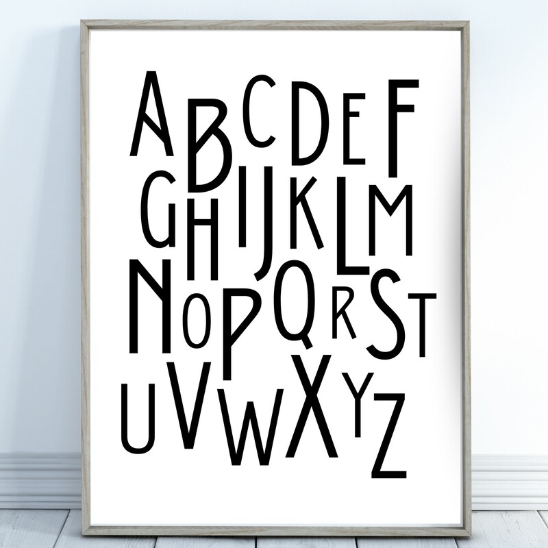 Abc Poster - Etsy