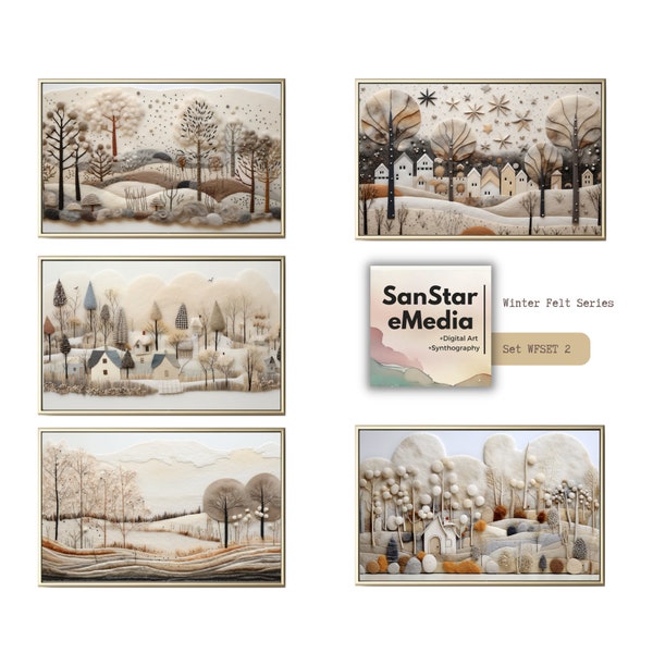 Felt Landscape - Etsy