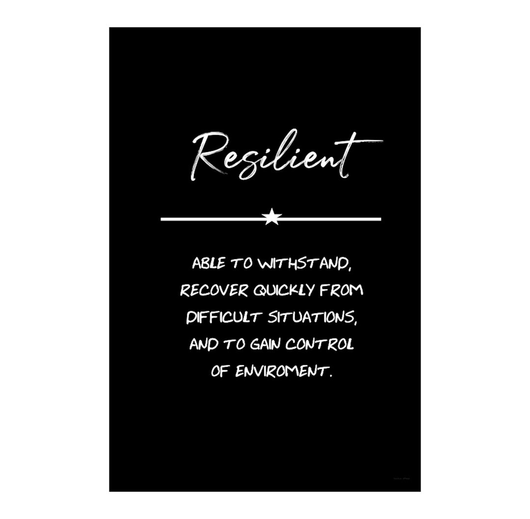 Resilient Poster | Digital Art | Digital Download | Digital Prints ...