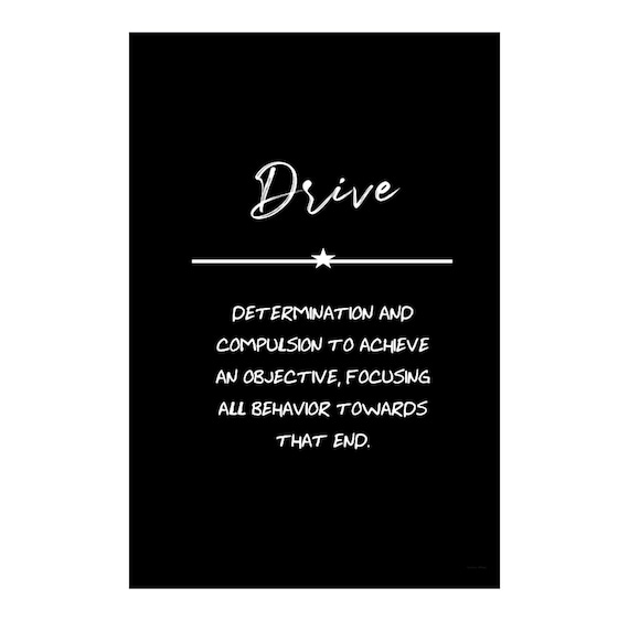 Drive /driven Poster | Etsy