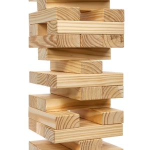 Giant Toppling Tower With Carrying Case Free Shipping!! - Etsy