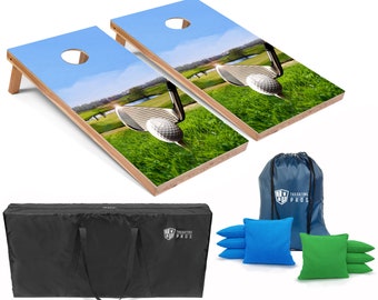 Golf Cornhole - Etsy