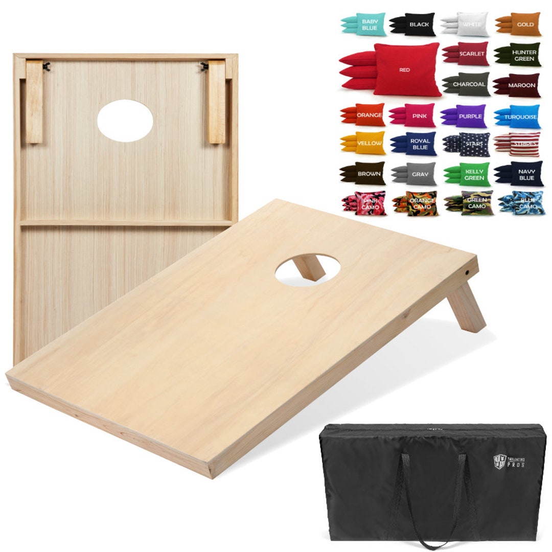 Tailgating Pros 3'x2' Tailgate Size Cornhole Boards W/ Carrying Case ...