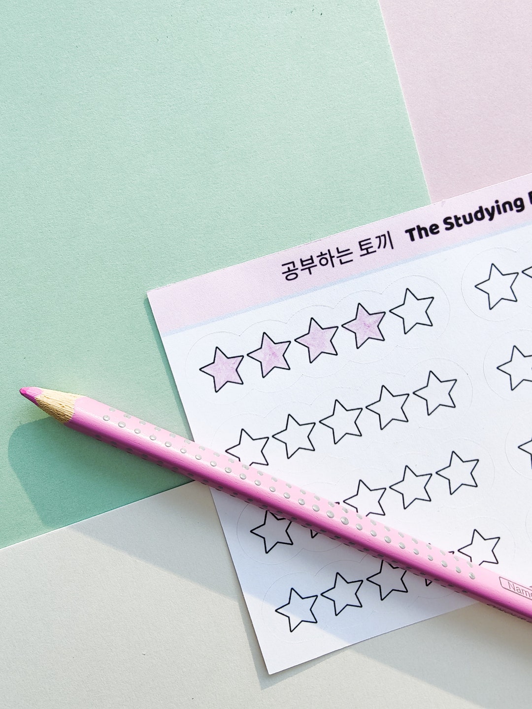 Star Rating Deco Stickers| Handmade Stickers, Bulletjournal Stickers ...