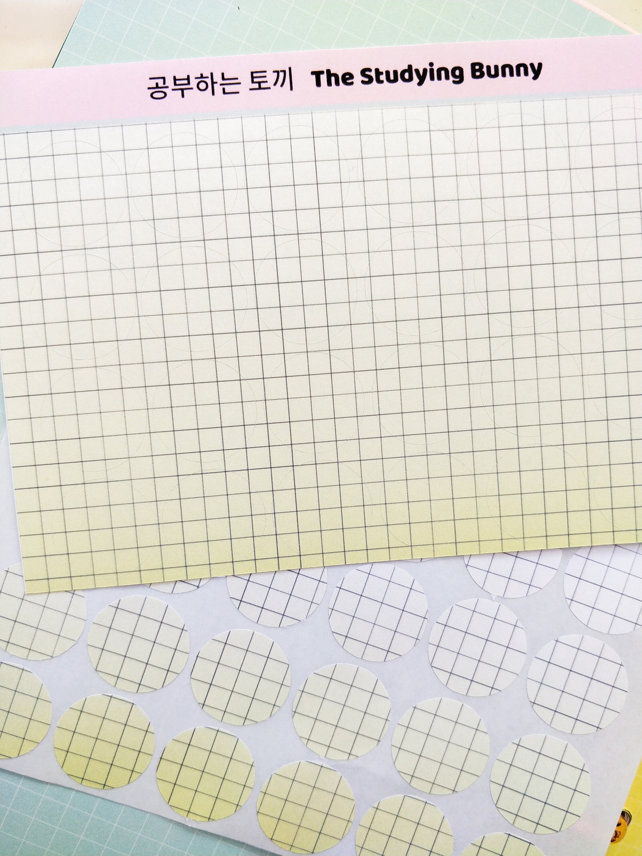 Deco Dot Grid Stickers Handmade Stickers, Bulletjournal Stickers, Deco ...