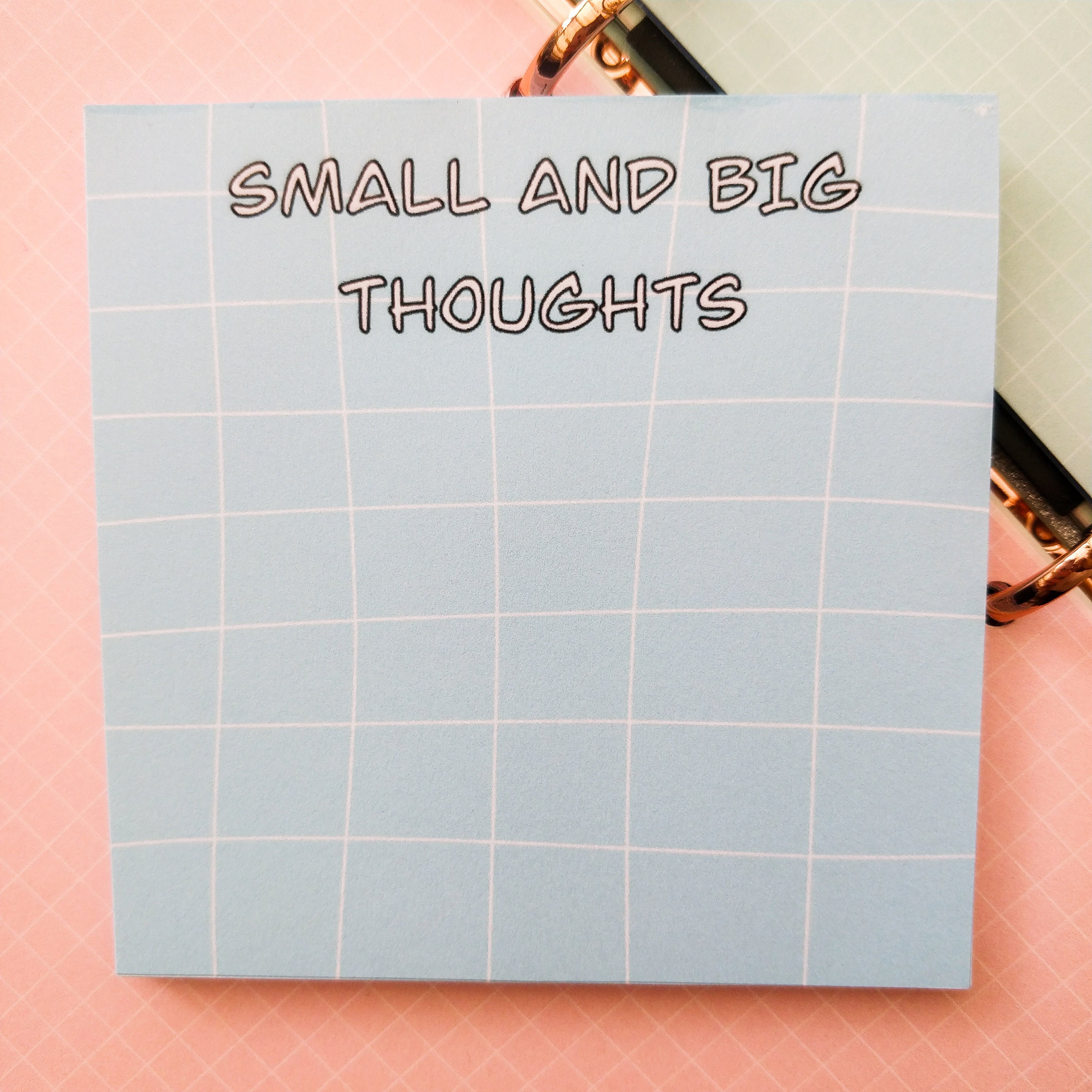 Cute Thoughts Memo Pad | Handmade, Memo, Bulletjournal, Deco, Scrapbook ...