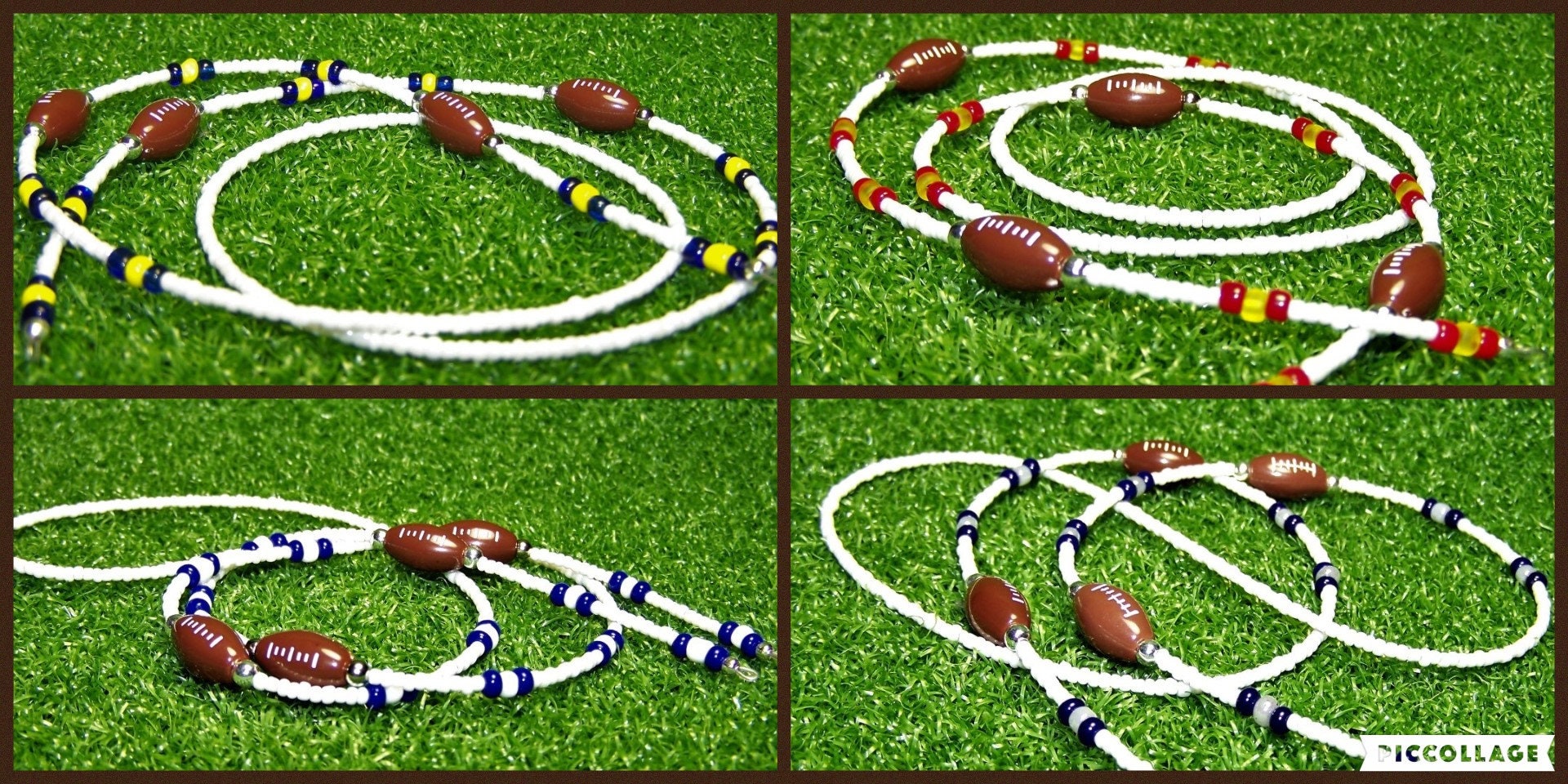 Eyeglass Chains in Your Favorite NFL Colors - Etsy