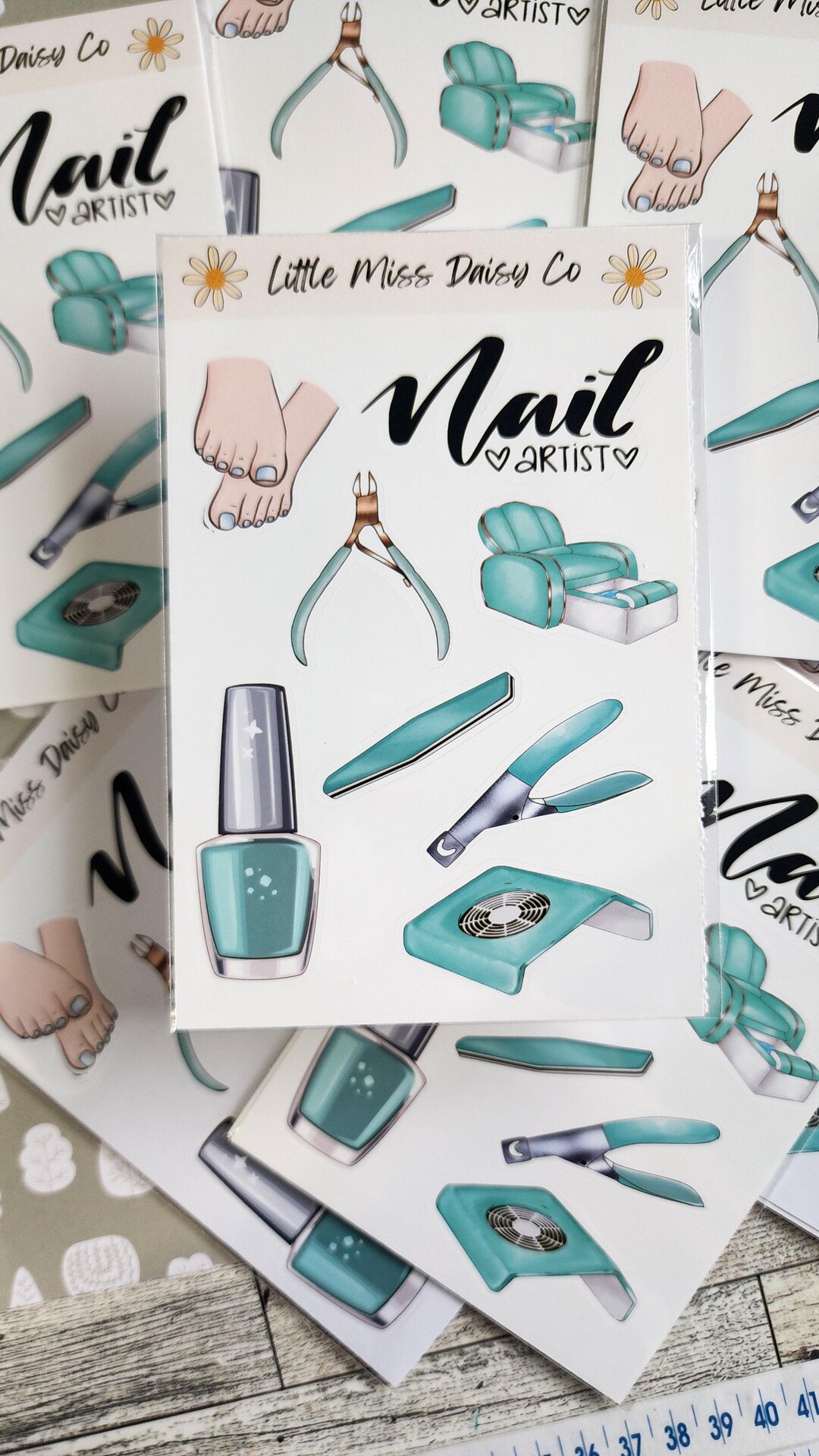 Pedicure Stickers - Etsy