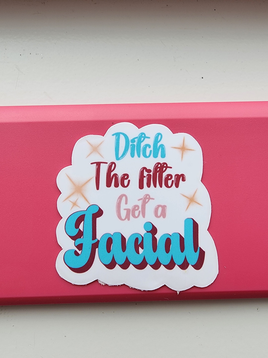 Ditch the Filter. Get a Facial Sticker - Etsy