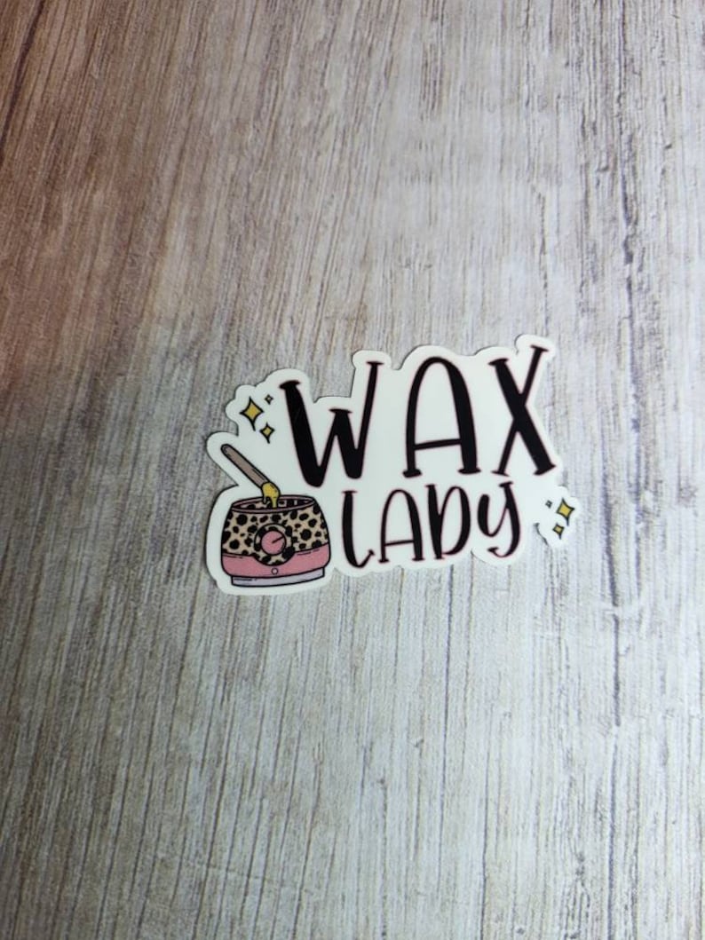 Wax Lady Sticker - Etsy