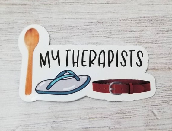 Chancla Therapist Sticker - Etsy