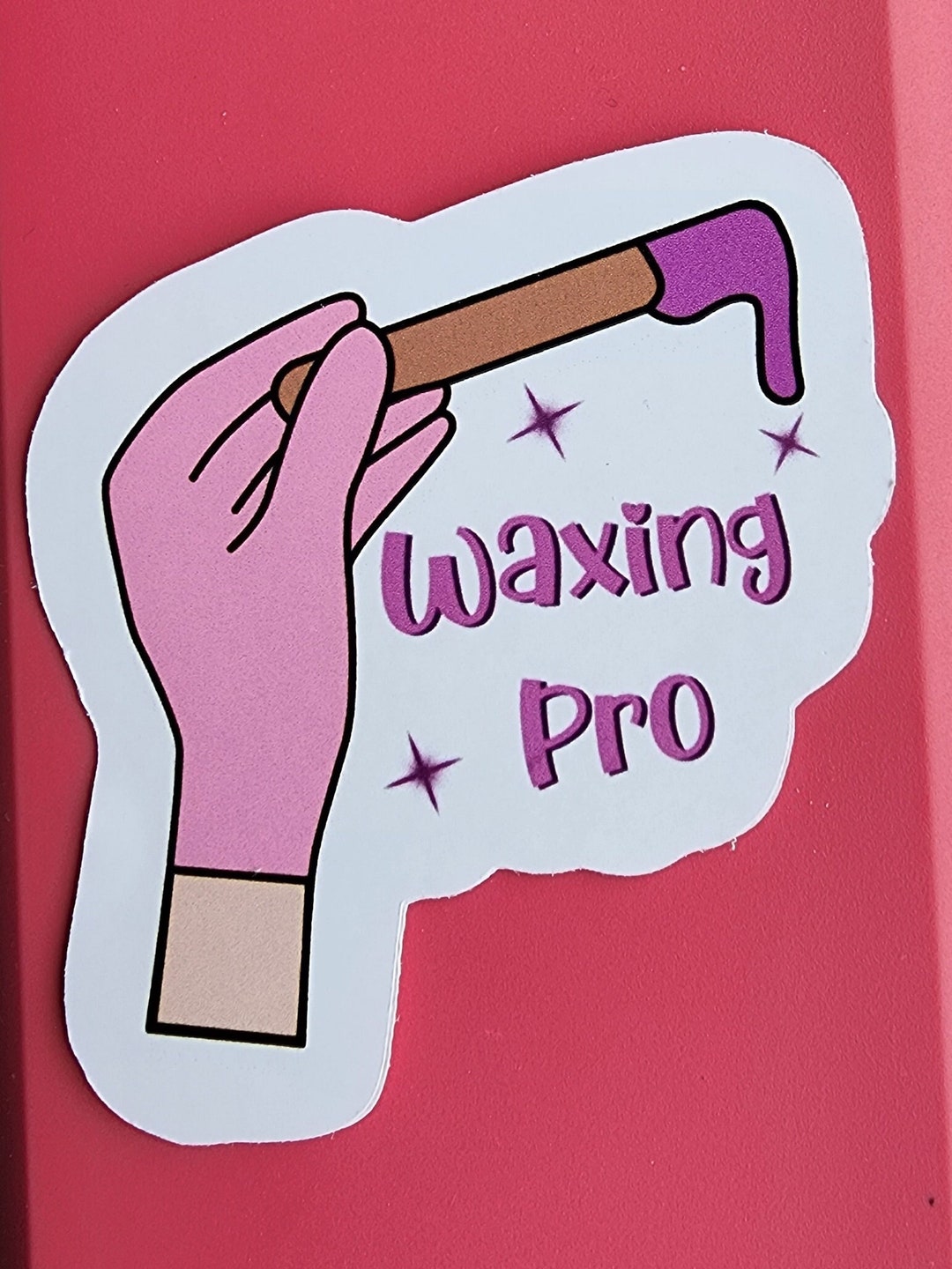 Waxing Pro Sticker - Etsy