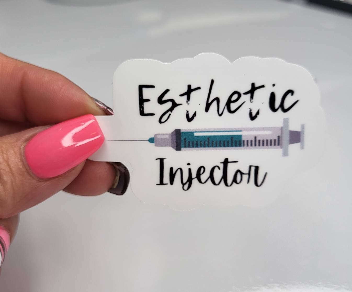 Esthetic Injector Sticker - Etsy