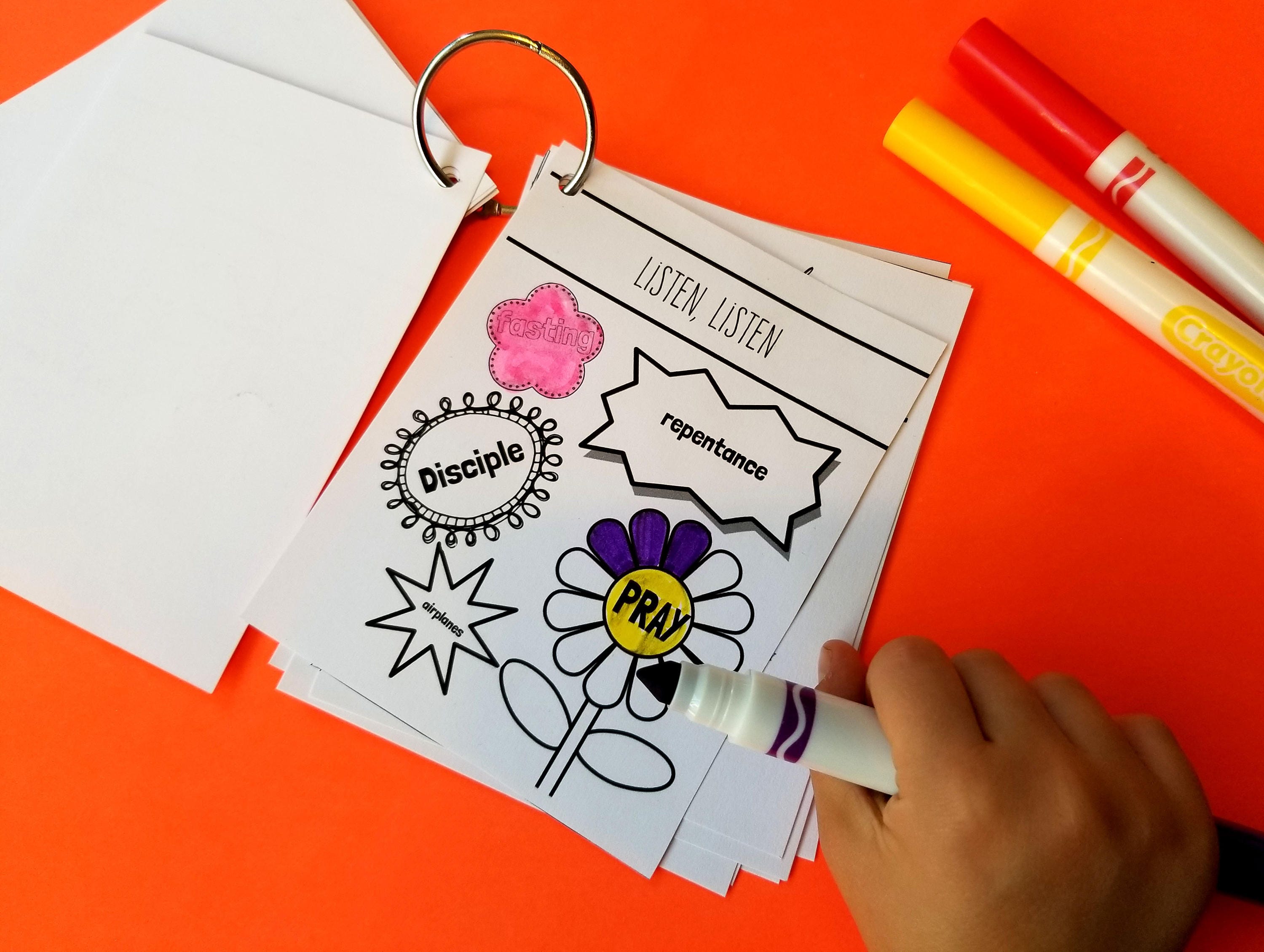 LDS General Conference Packet / Primary Children Activity Packet ...