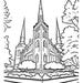 LDS Temple Coloring Pages // 6 Temples // Instant Digital Download - Etsy
