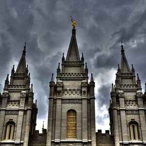 Salt Lake LDS Temple // Various Sizes // Digital Download - Etsy