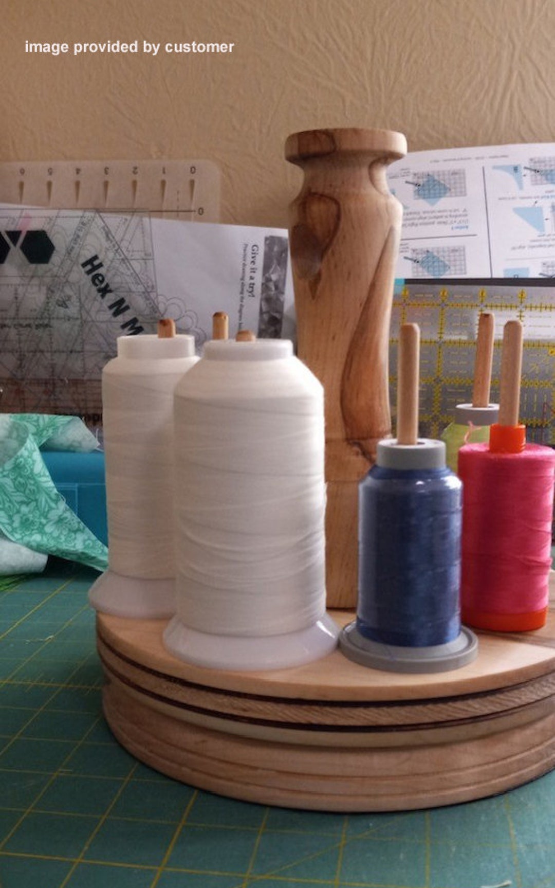 Thread Spool Holders/turn Table Learnard M830 - Etsy