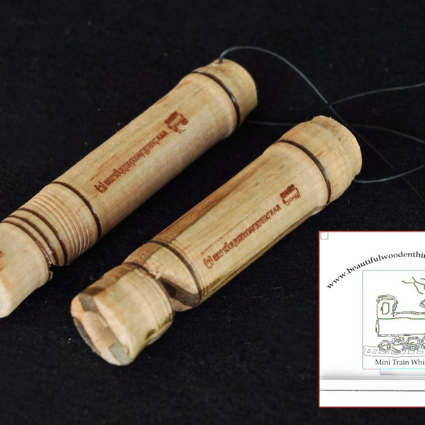 Wooden Train Whistle - Etsy