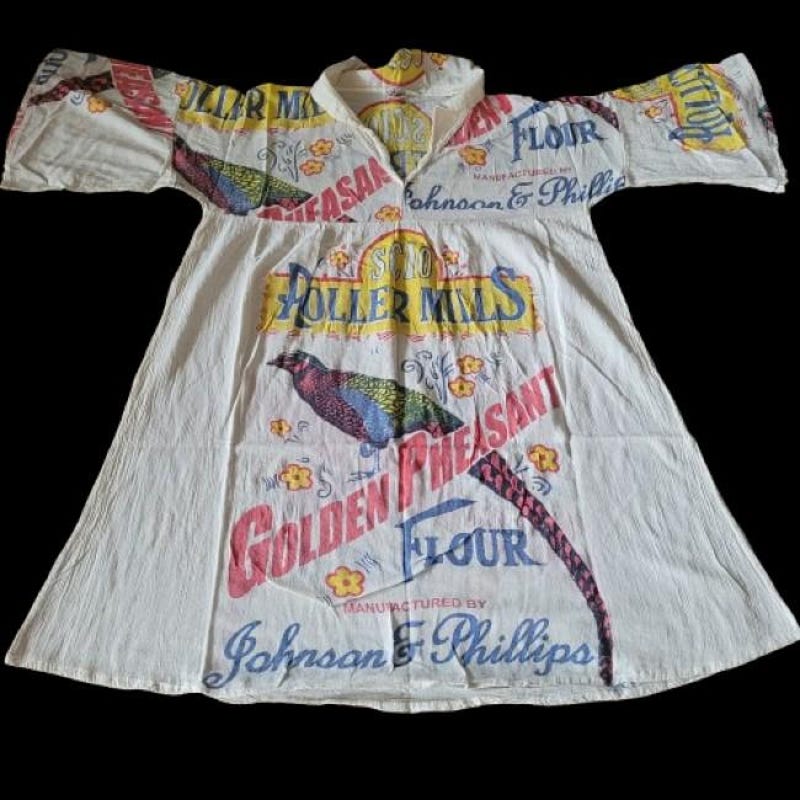Feed Sack Vintage Dress - Etsy