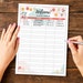 Basic Sign-in Sheet - Spring, Summer, Flowers, Check-in, PDF Download ...