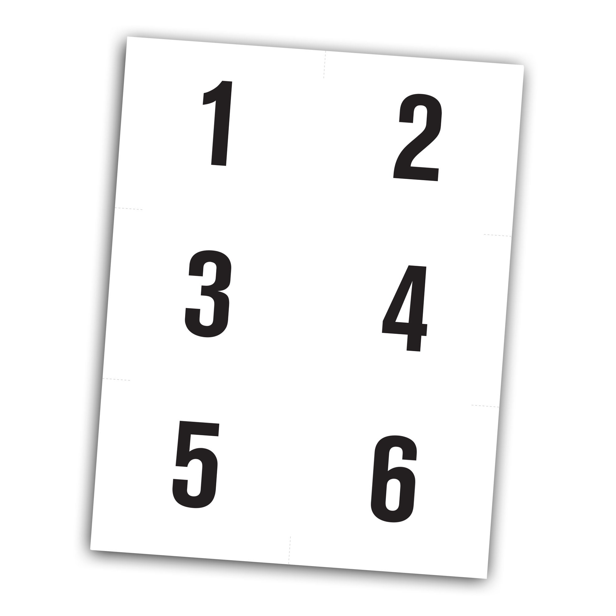 Small Numbers 1-150 - 6 per Page Digital PDF File for Downloading ...