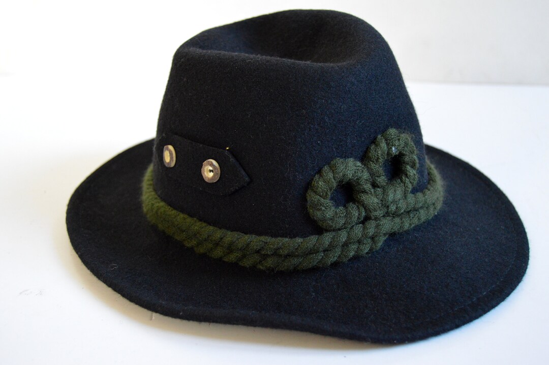 Vintage Tyrolean Hunting Hat Fedora Hunting Hat Fashion - Etsy