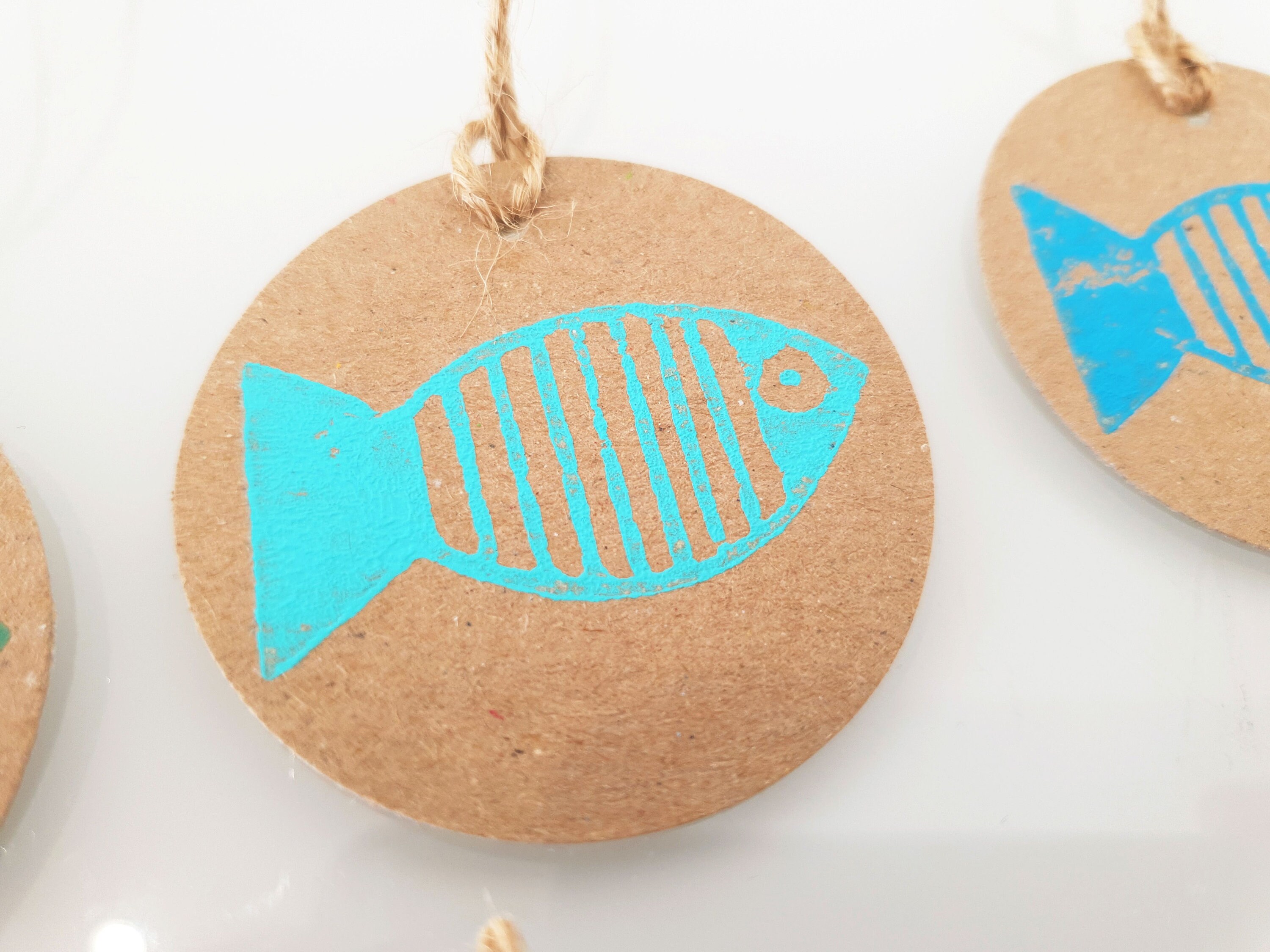 Fish Gift Tags Coastal Gift Tags Nautical Party Favors - Etsy