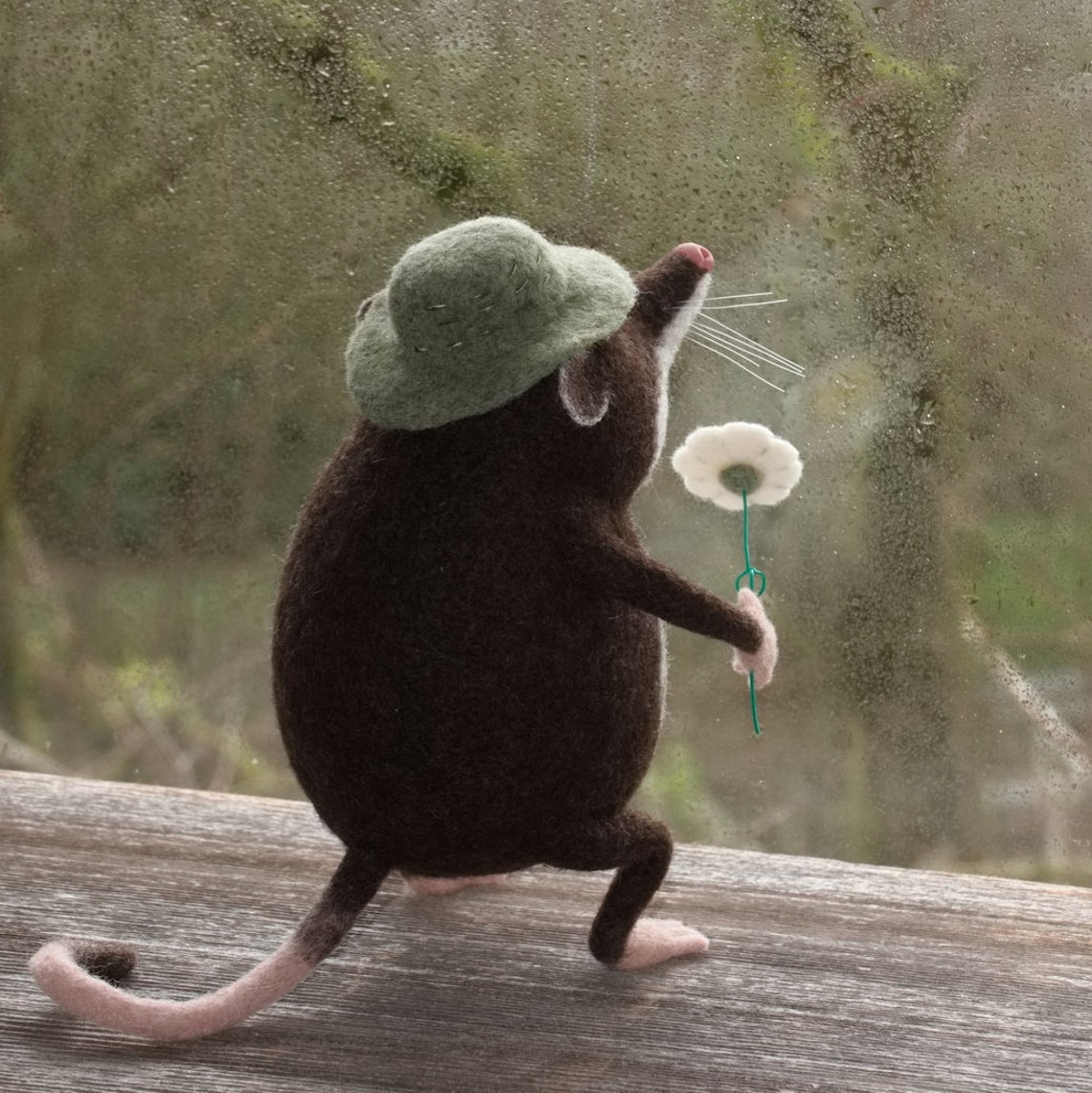 Water Shrew, Water Mouse, Mouse With Flower, Smiling Mouse, Needle ...