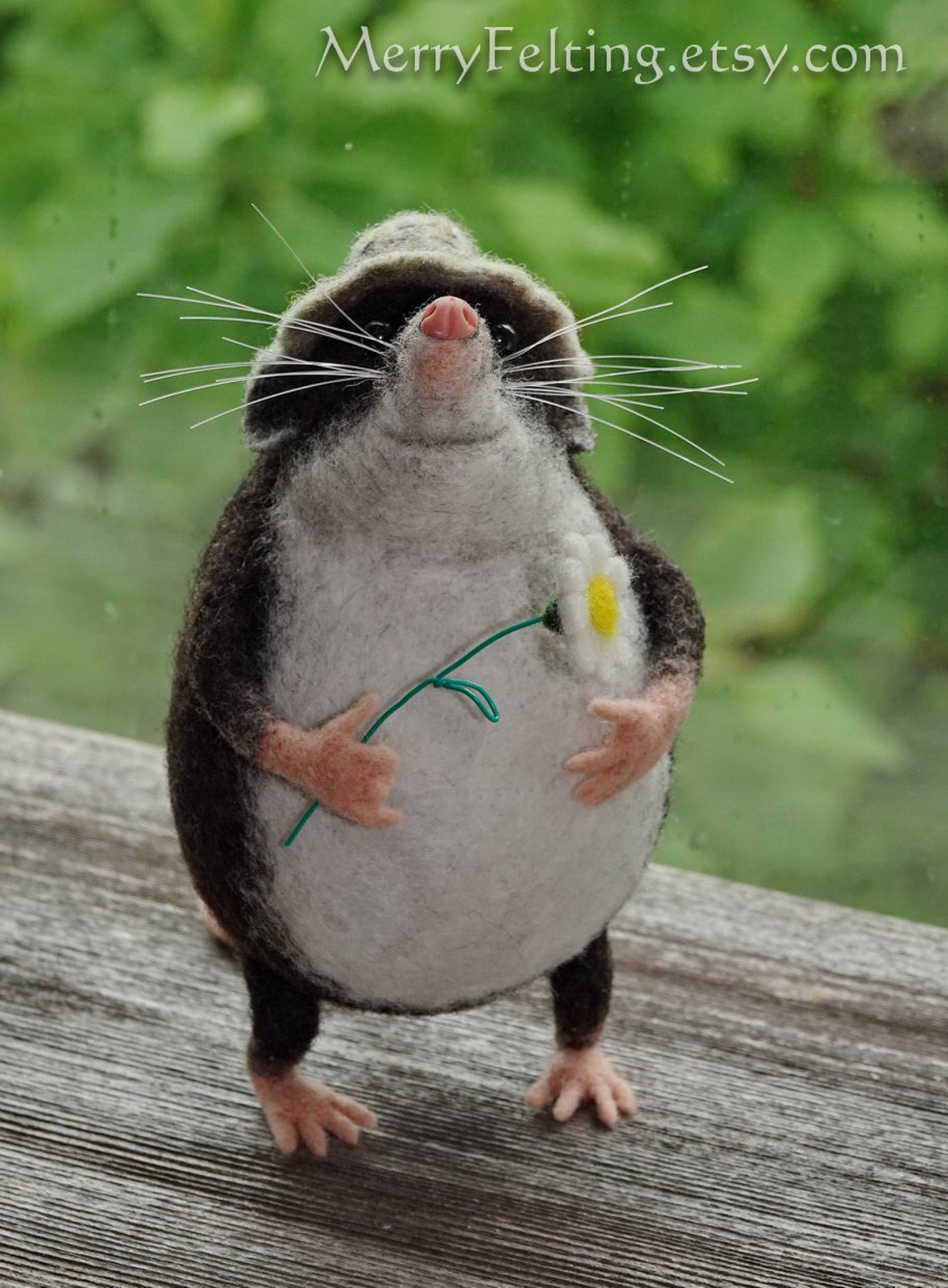 Water Shrew Water Mouse Mouse With Flower Smiling Mouse - Etsy Canada