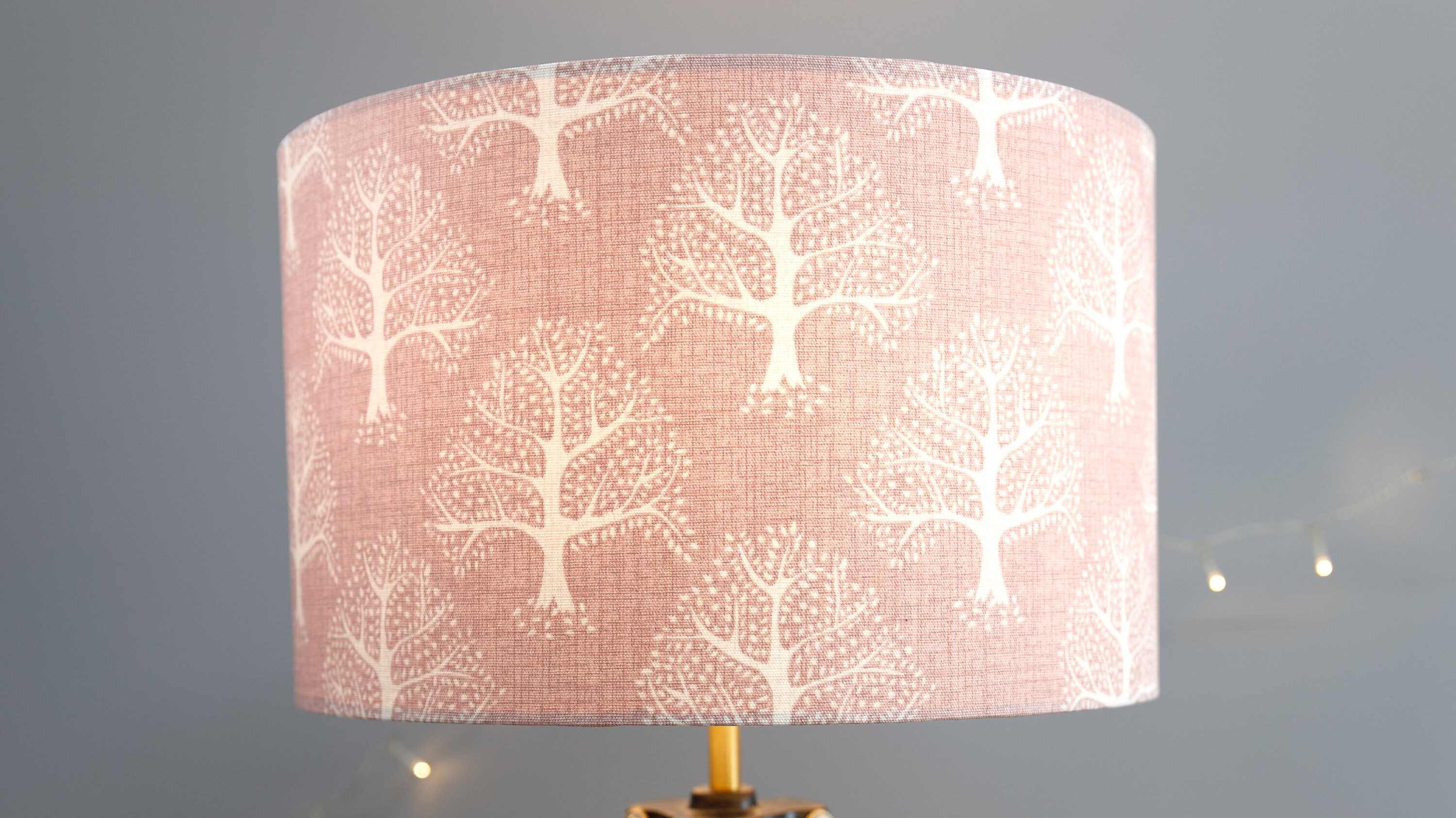 Pink Lampshade Trees Natural Blush Rose 20cm 25cm 30cm 35cm 40cm Drum ...
