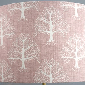 Pink Lampshade Trees Natural Blush Rose 20cm 25cm 30cm 35cm 40cm Drum ...